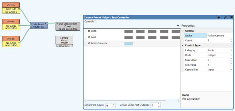 Q Sys Lua Camera Presets Kiel The Coder